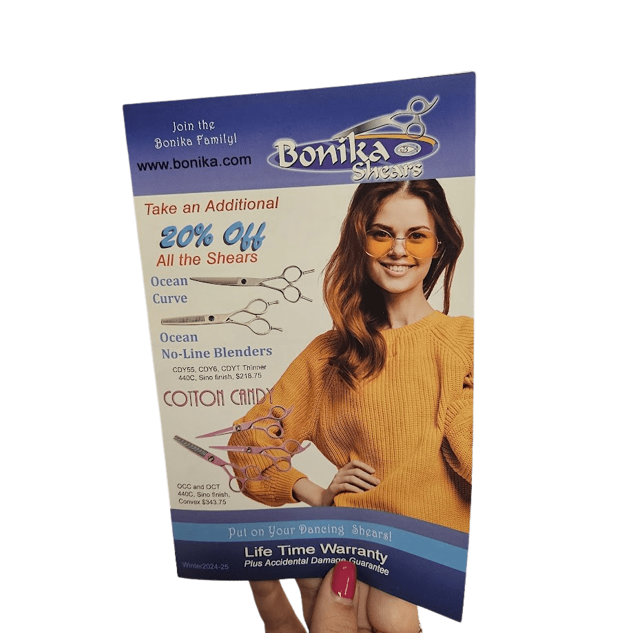 Beauty shears brochure | Bonika Shears